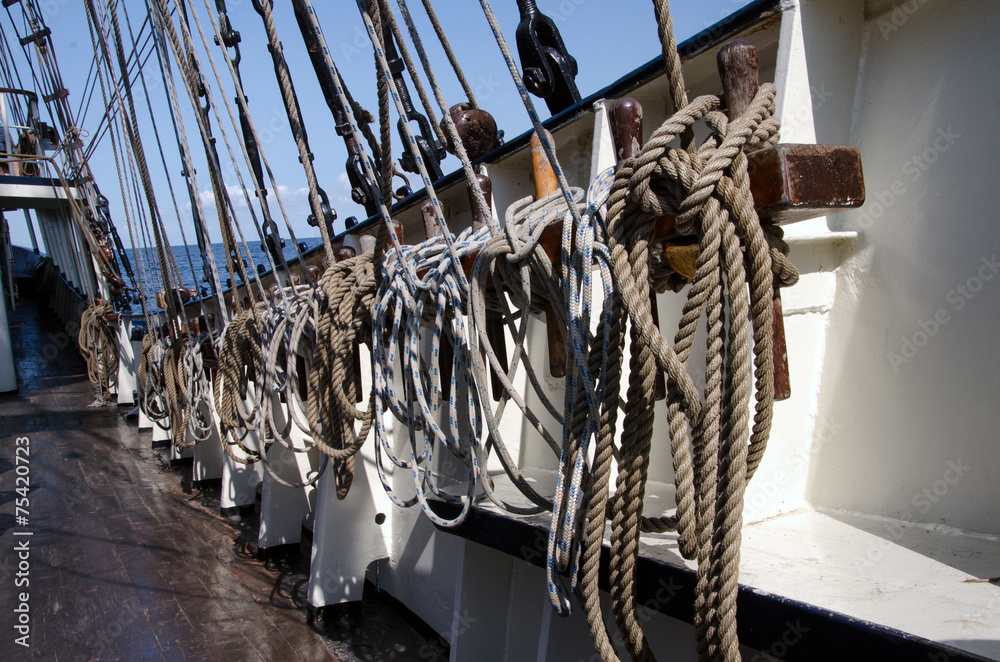 Sailing Ship Railing