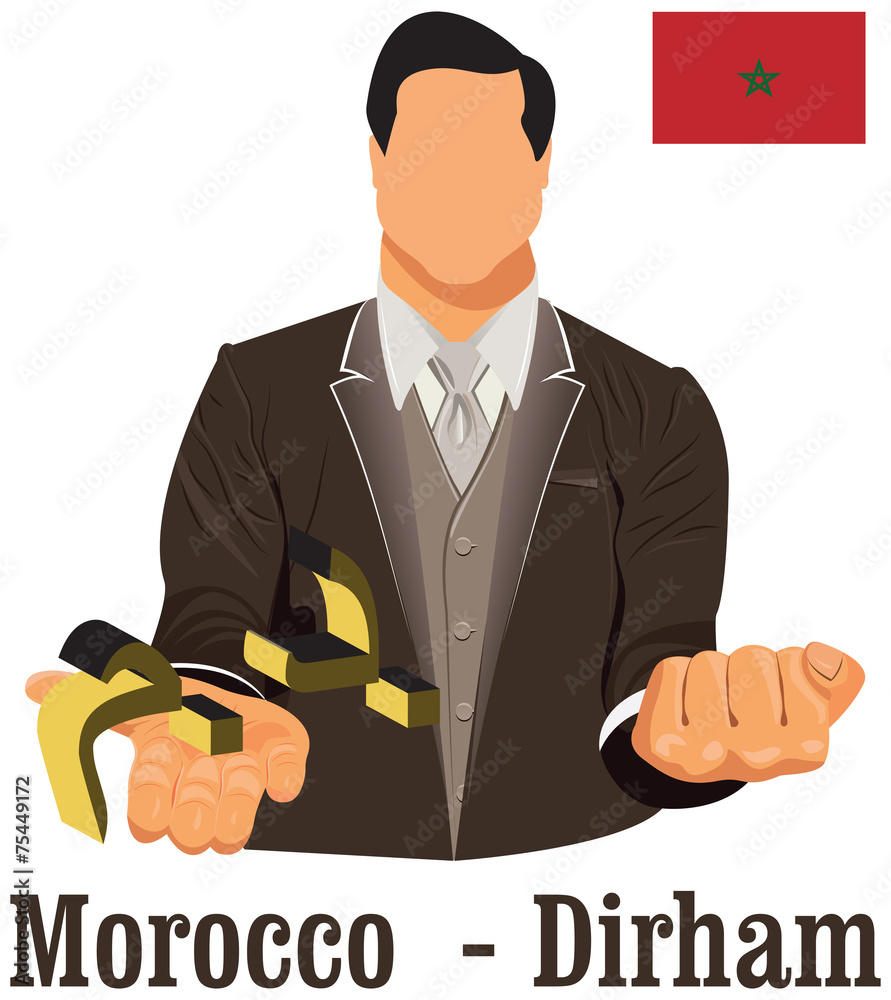 Moroccan Dirham Symbol