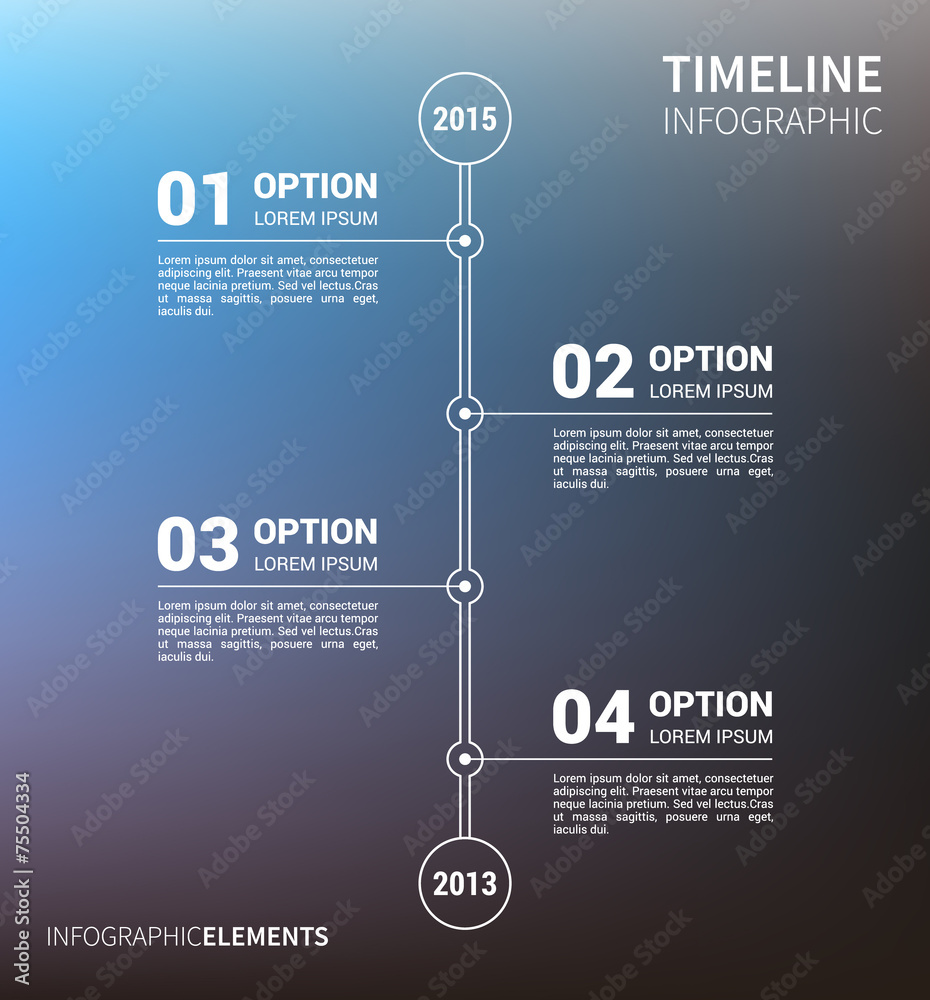 Timeline infographic with unfocused background and report Stock Vector ... Timeline infographic with unfocused background and report Stock Vector ...