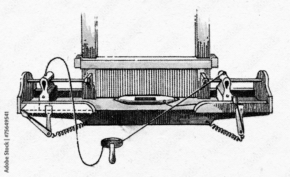 Flying shuttle by John Kay Stock Photo | Adobe Stock