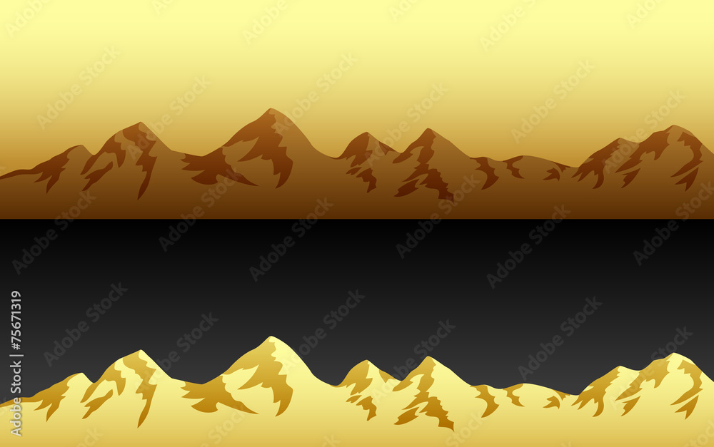 Mountain Background Stock Vector | Adobe Stock