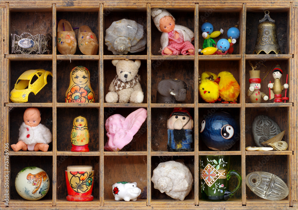 souvenir shelf vintage Stock Photo | Adobe Stock