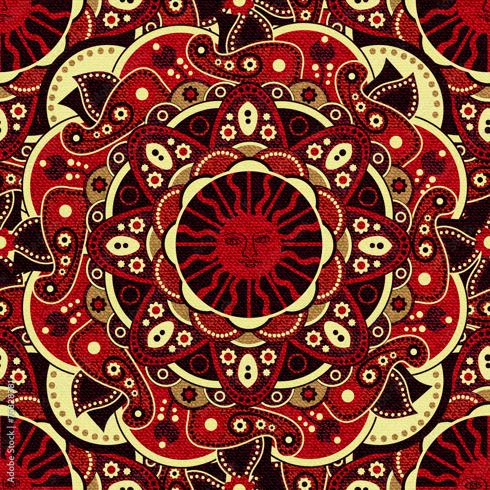 Colorful seamless pattern Stock Illustration | Adobe Stock