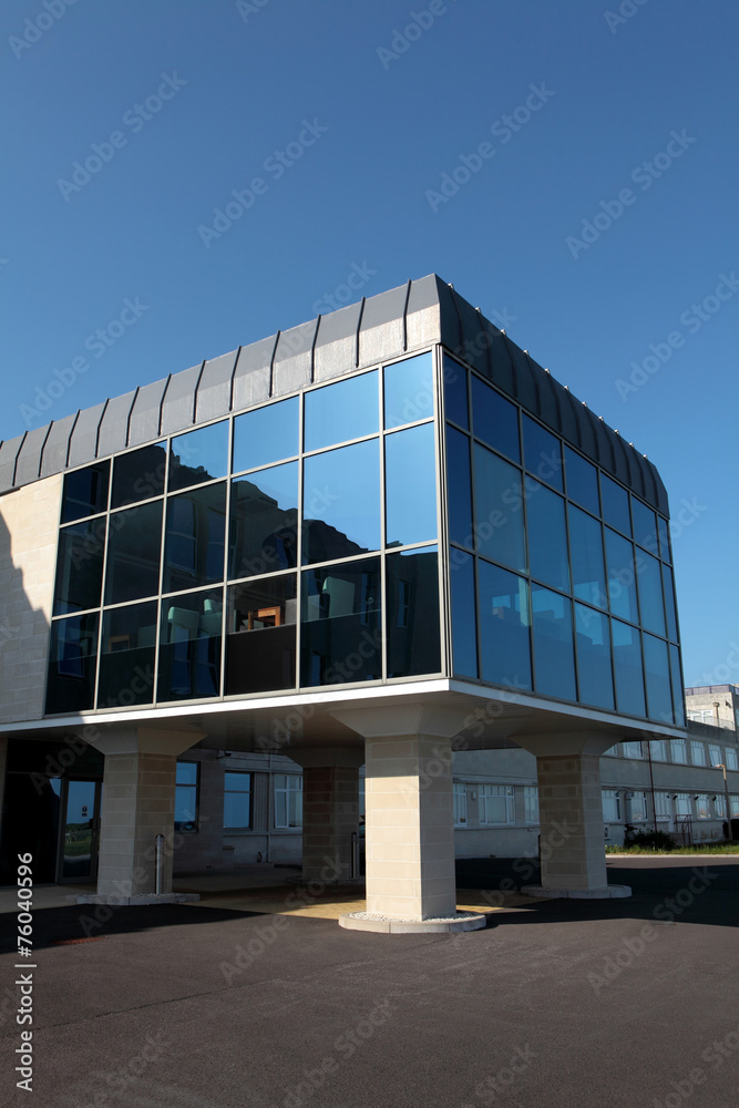 Clean architecture of a modern building in Dorset Stock Photo | Adobe Stock
