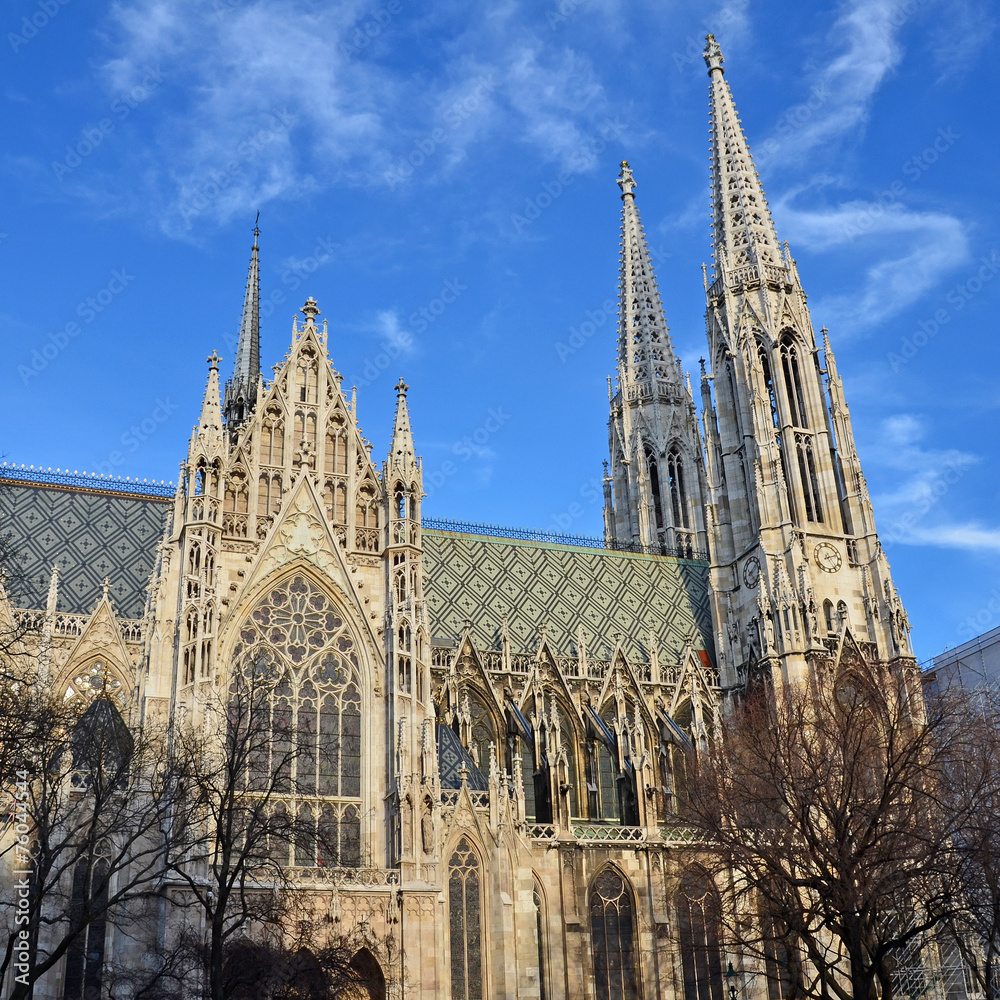 votivkirche, wien Stock-Foto | Adobe Stock