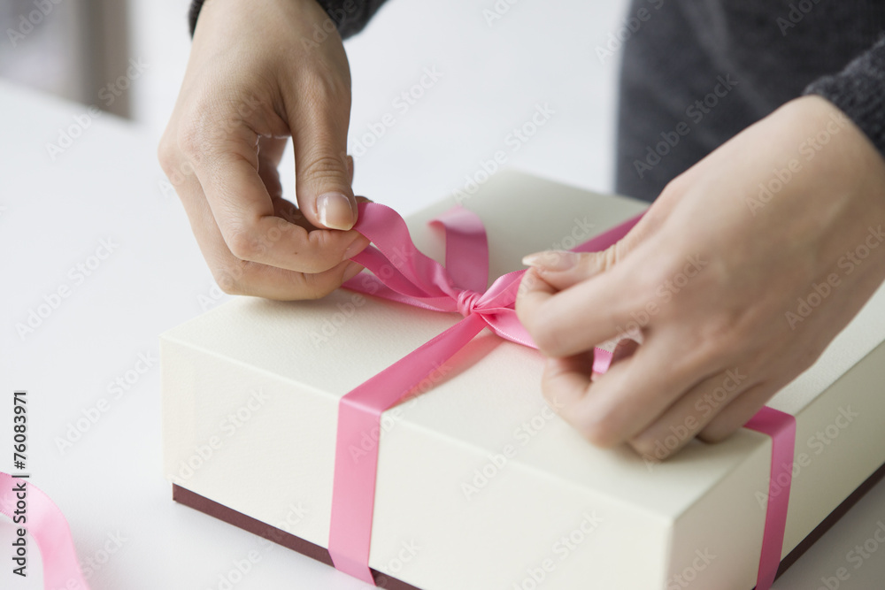 Women who are wrapping Stock Photo | Adobe Stock