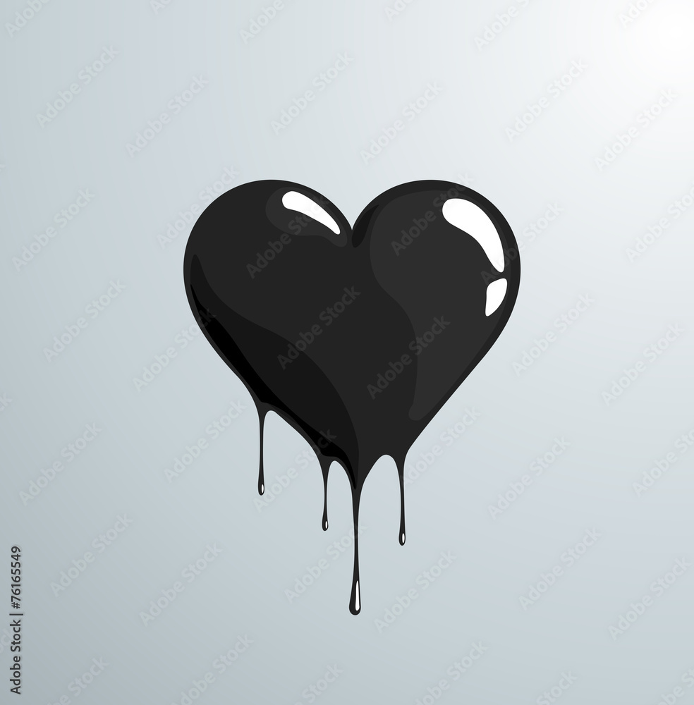 Melting Heart Drawing