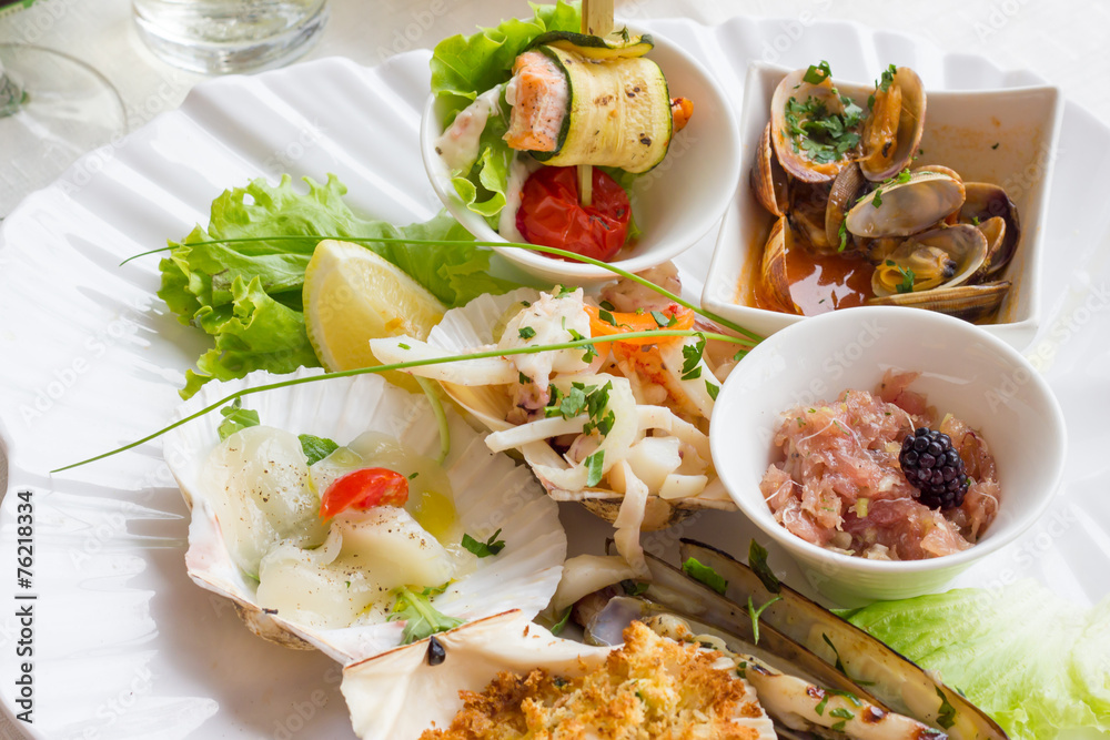Poster Seafood entrees – Wall Art | UkPosters
