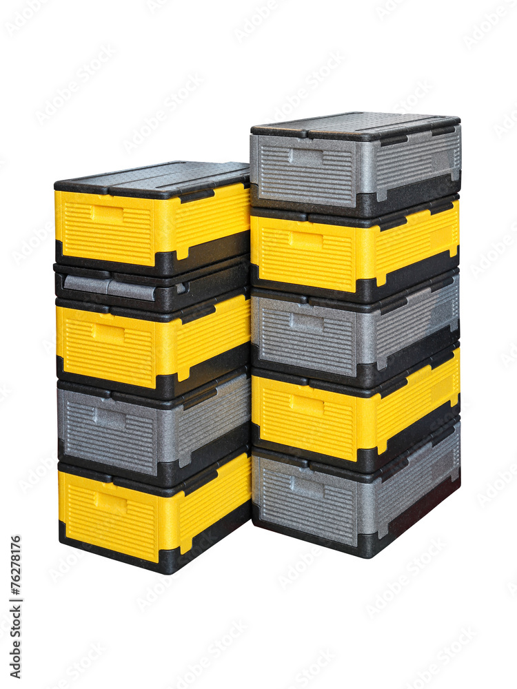 Poly thermo boxes Stock Photo | Adobe Stock