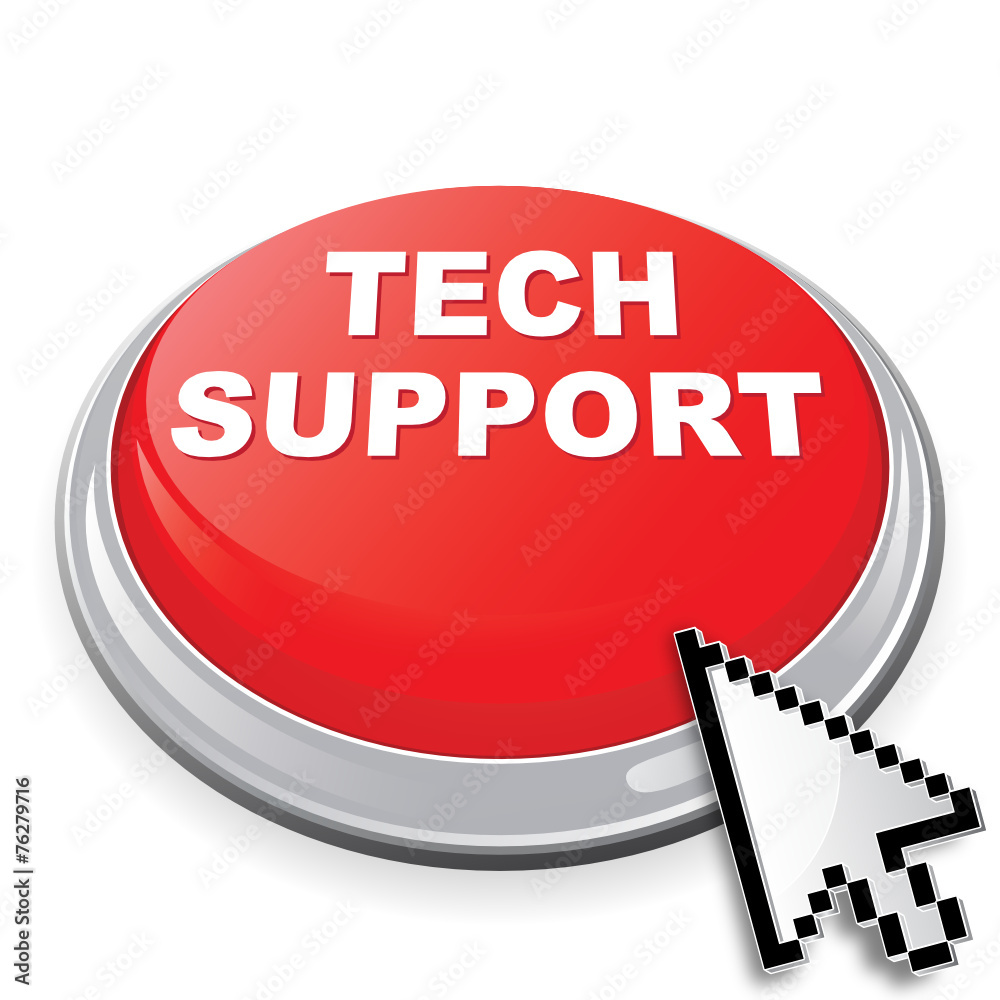 TECH SUPPORT ICON Stock Vector | Adobe Stock