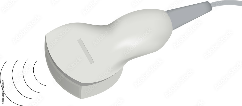 Ultrasound Probe Stock Vector | Adobe Stock
