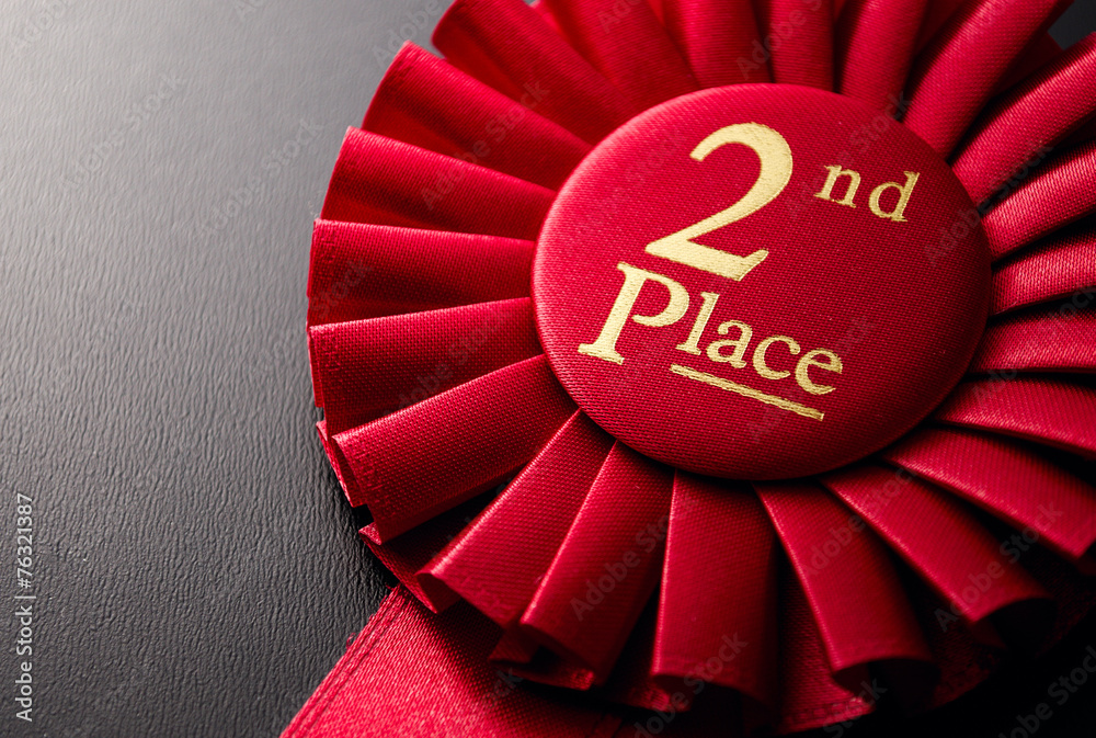The prize for second place Stock-Foto | Adobe Stock