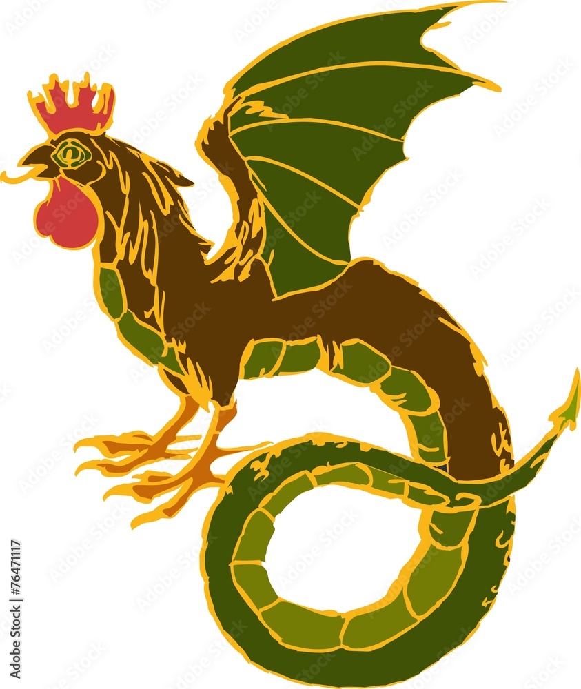 Basilisk Stock Vector | Adobe Stock
