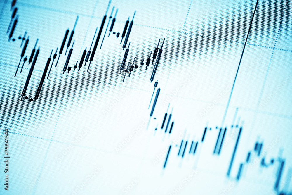 Stock market graphs Stock Photo | Adobe Stock