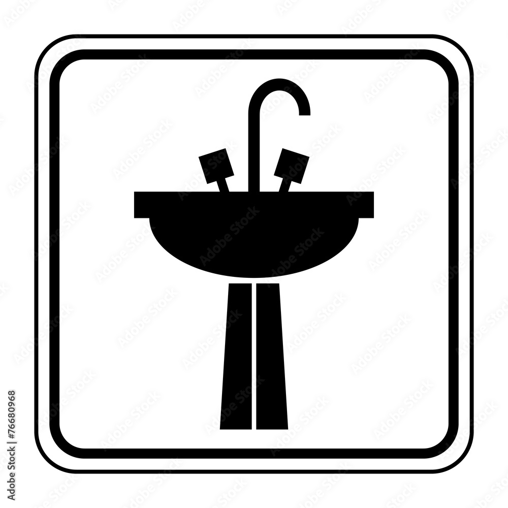 Logo lavabo. Stock Vector | Adobe Stock