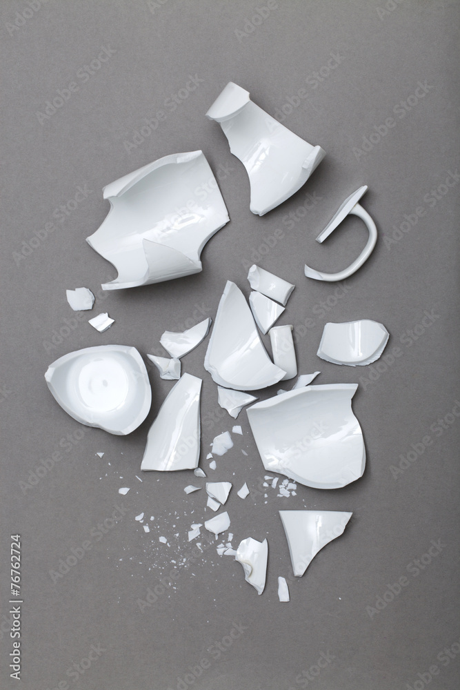 broken cup Stock Photo | Adobe Stock