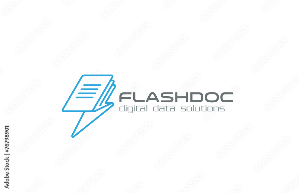 Logo Digital Data, book, page, mail, message, file abstract Stock ...
