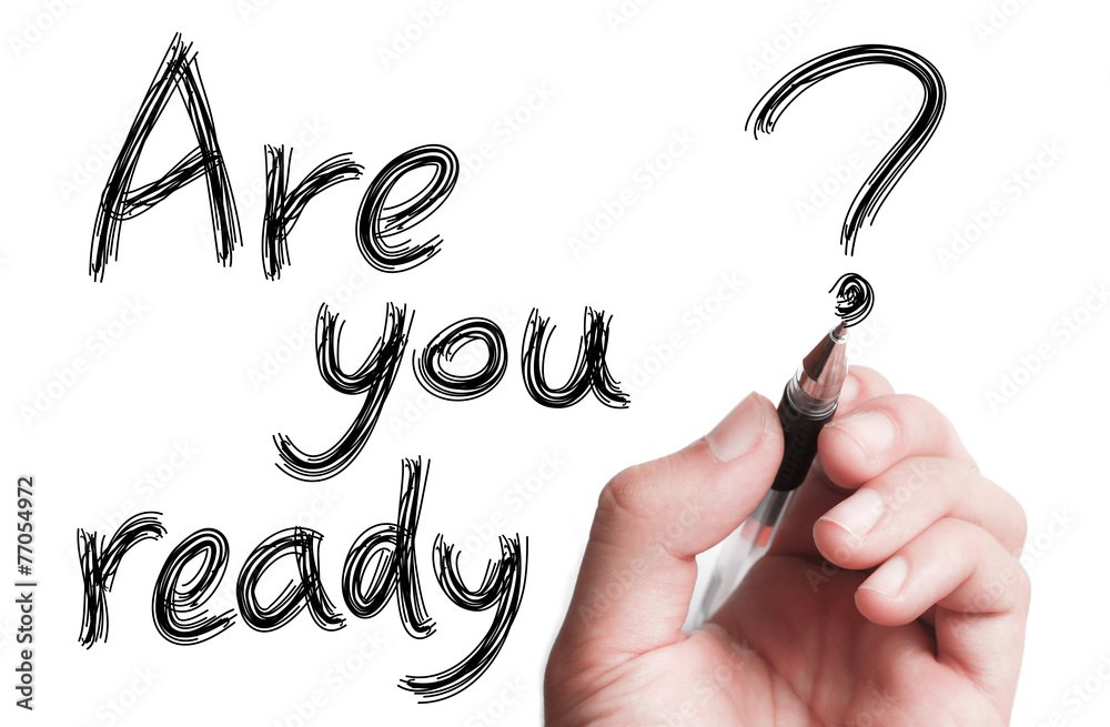 Are You Ready Stock Photo | Adobe Stock