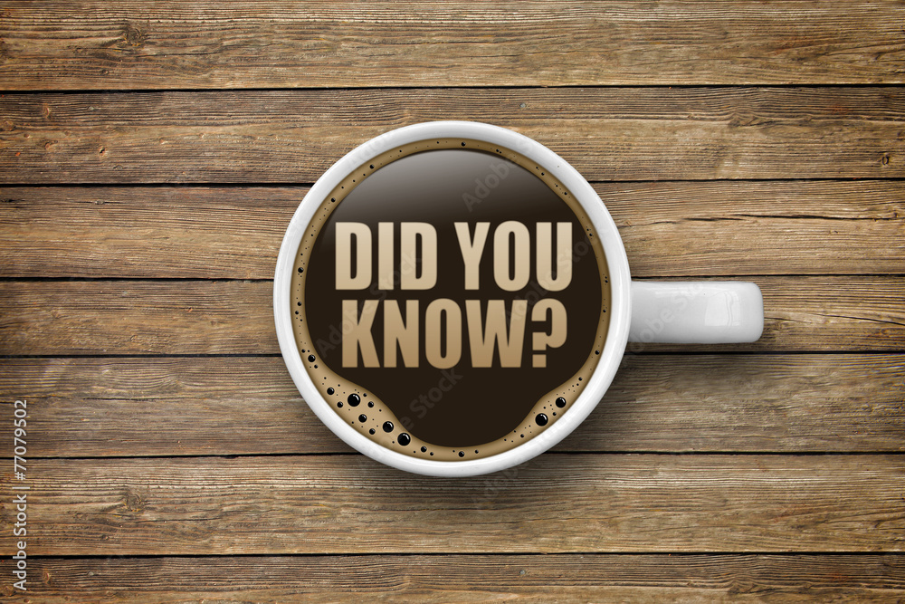 Did you know? Stock Photo | Adobe Stock