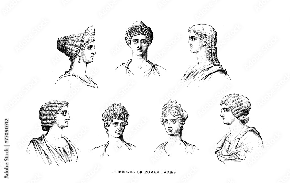 Roman Hairstyles Women