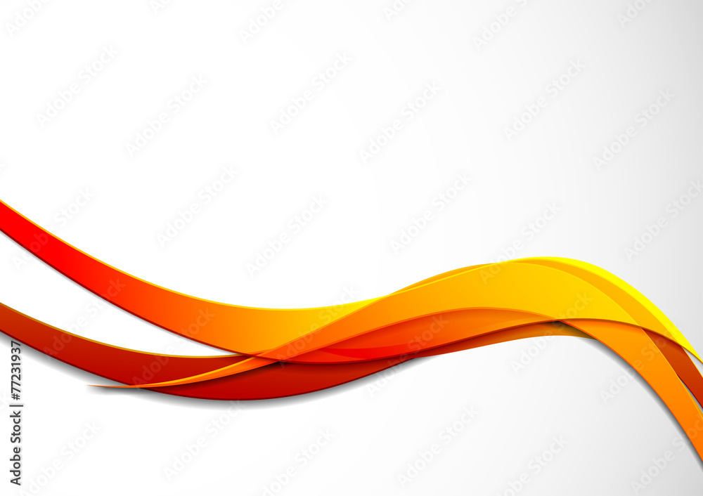 Abstract wavy Stock Vector | Adobe Stock