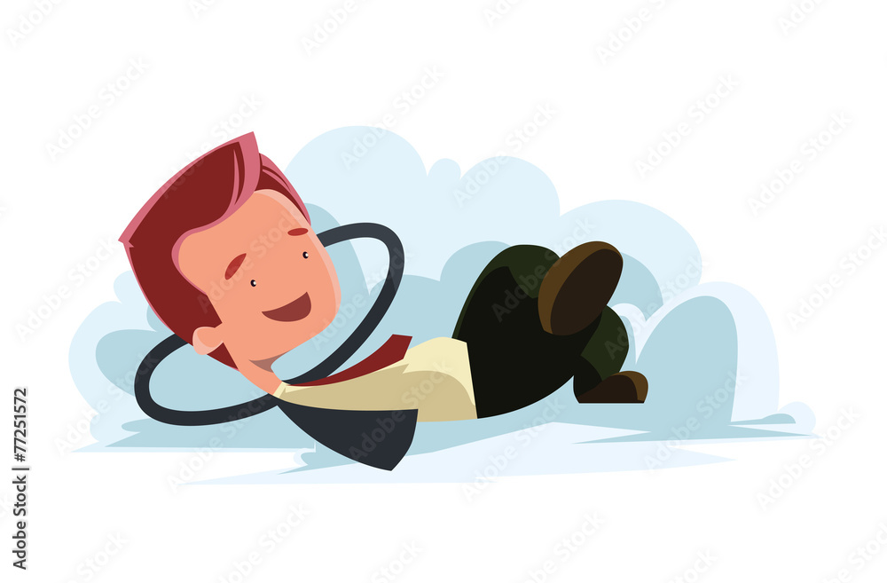 Person Dreaming Cartoon