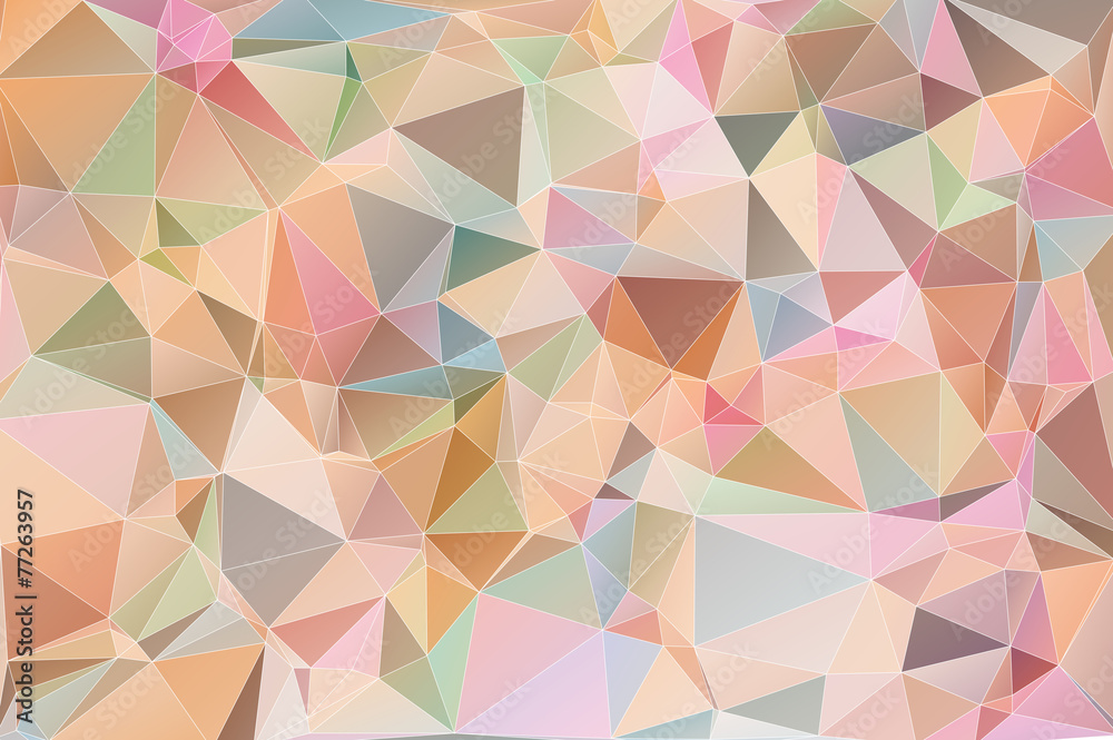 Pastel Polygon Geometric Stock Illustration | Adobe Stock