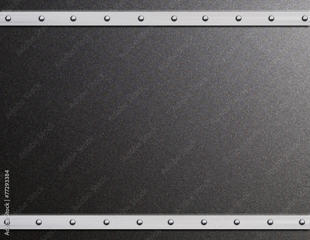 Riveted black texture Stock Photo | Adobe Stock