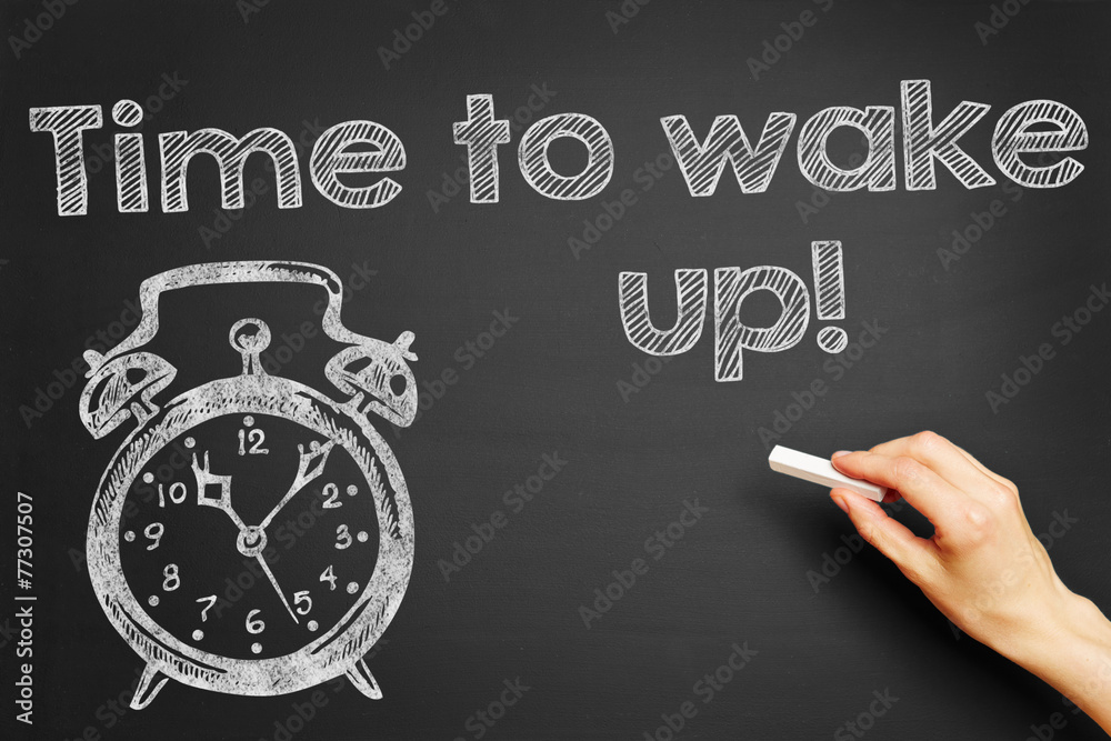 Time to wake up! Stock Photo | Adobe Stock