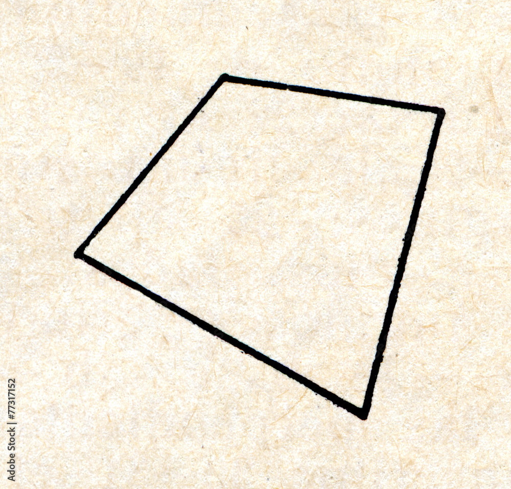 Irregular quadrilateral Stock Photo | Adobe Stock
