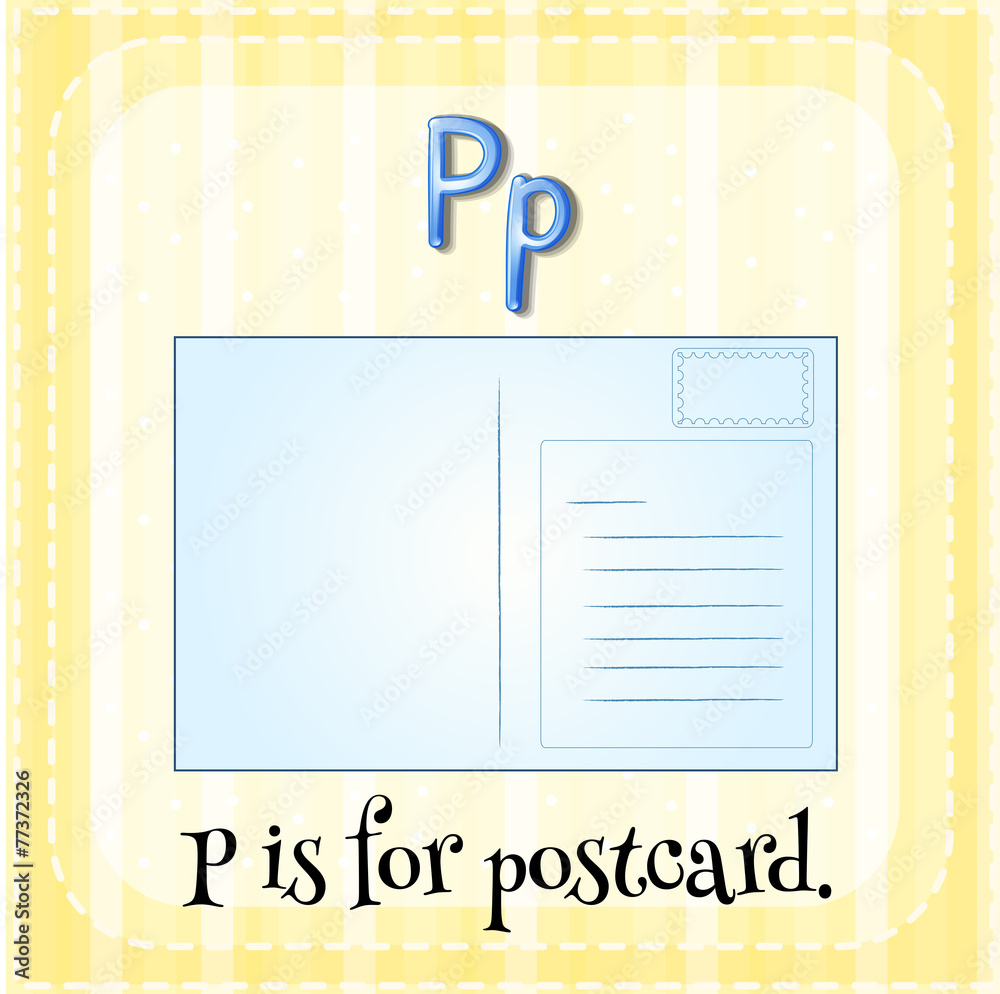 Letter P Stock Vector | Adobe Stock