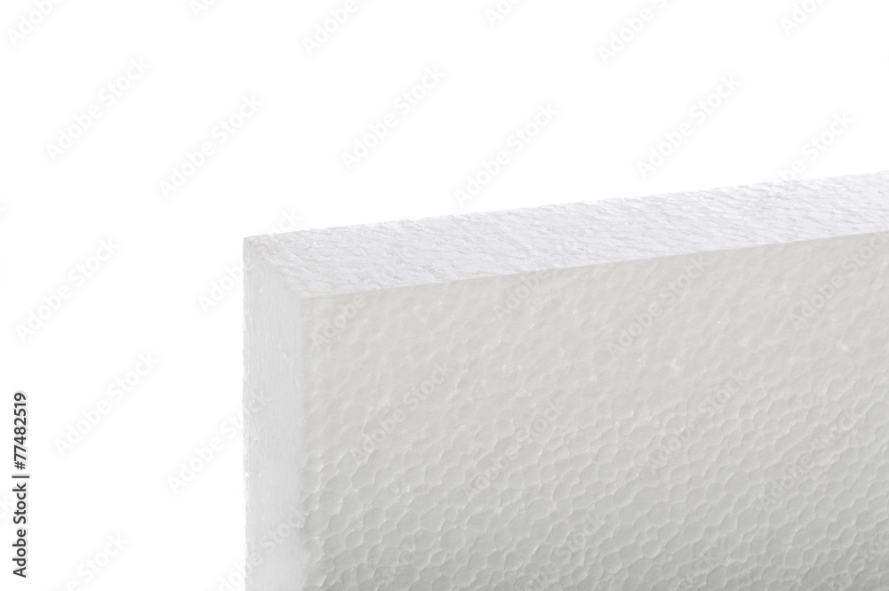 Styrofoam panel isolated Stock Photo | Adobe Stock