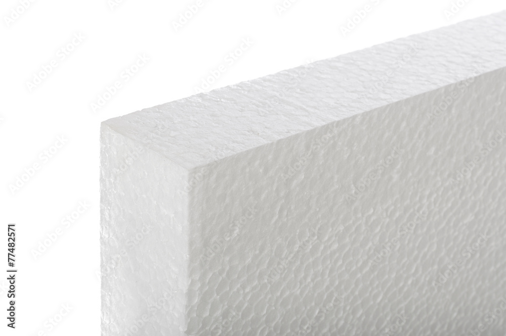 Styrofoam panel isolated Stock Photo | Adobe Stock