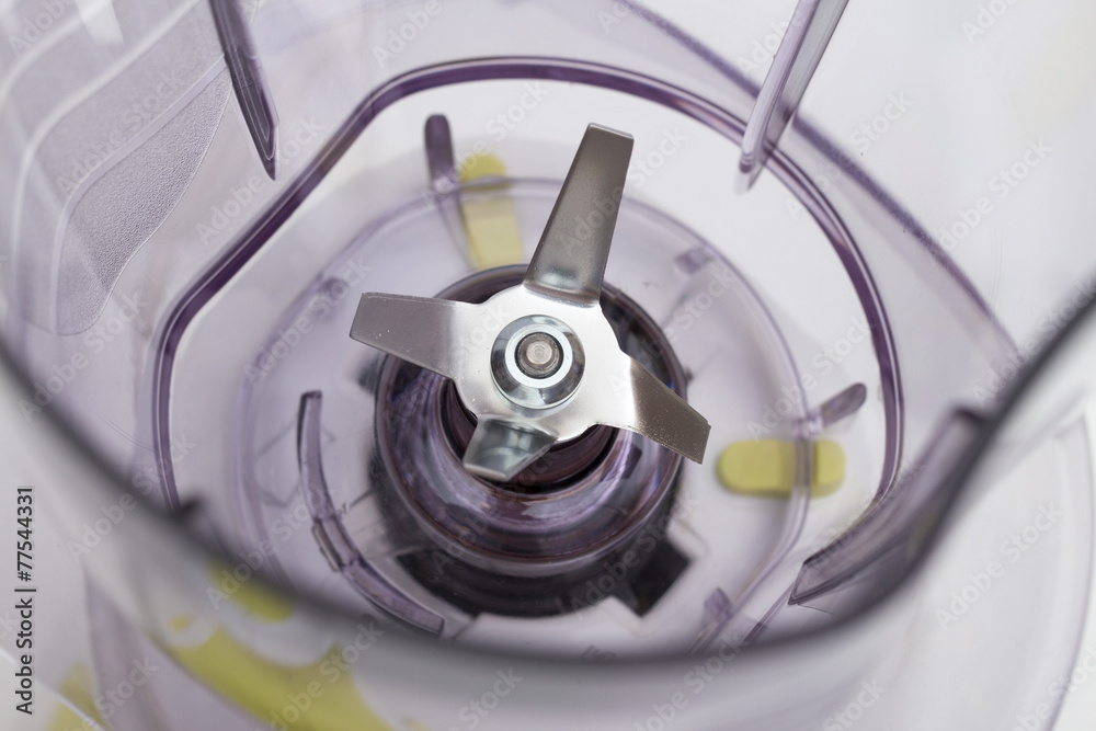 food processor on the white background Stock-Foto | Adobe Stock