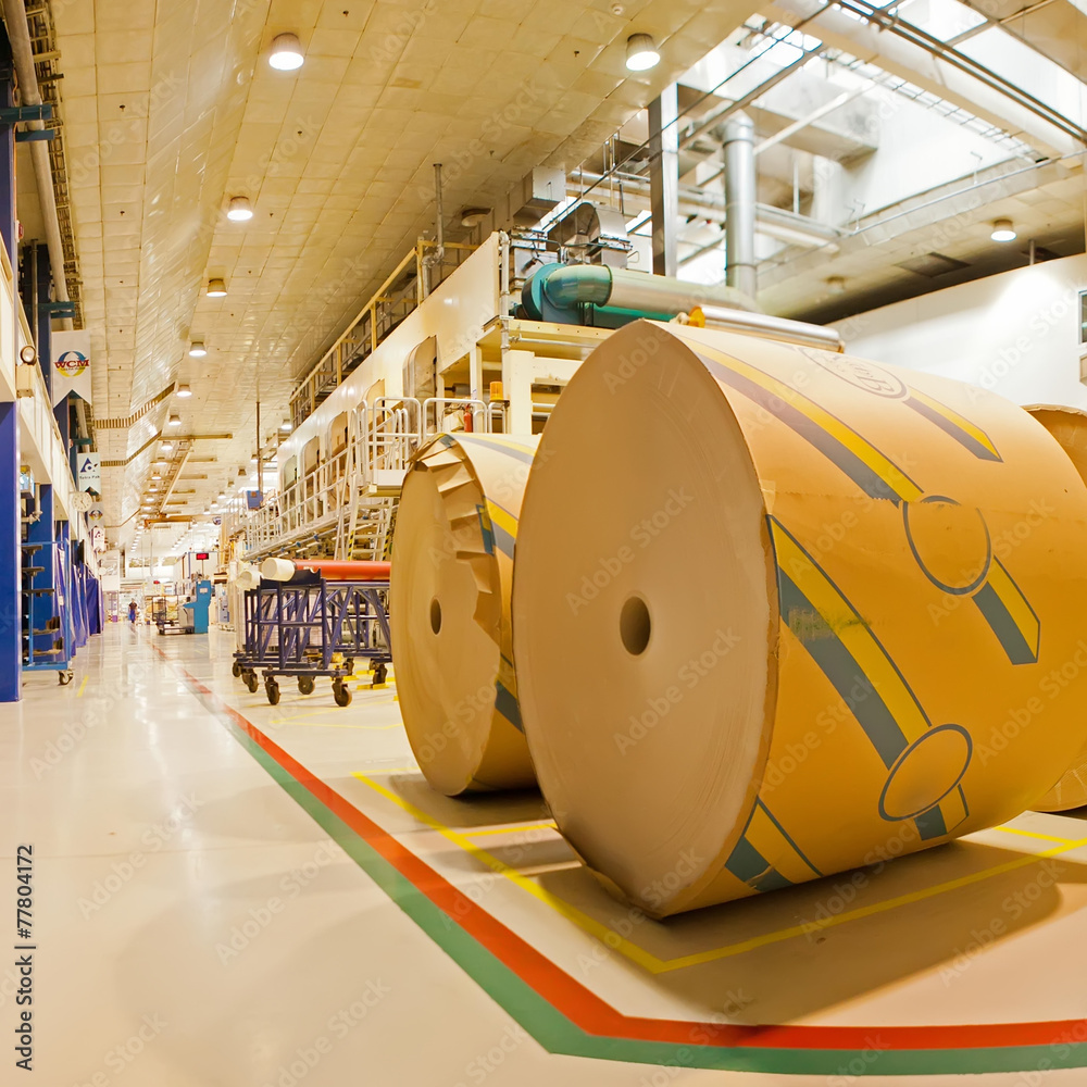 Rolls of cardboard Stock Photo | Adobe Stock