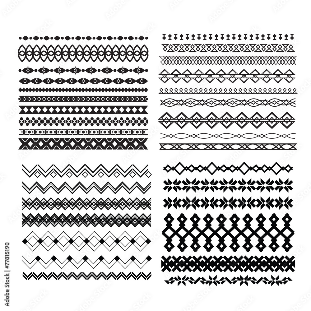 Geometric Vector Borders