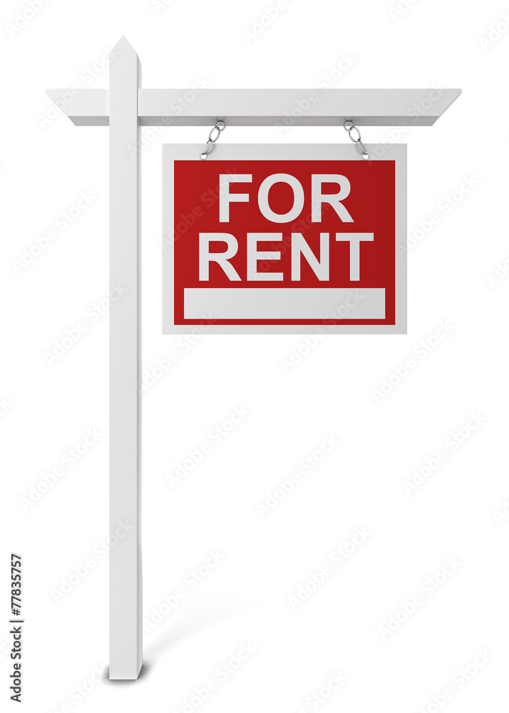 House for rent sign Stock Illustration | Adobe Stock
