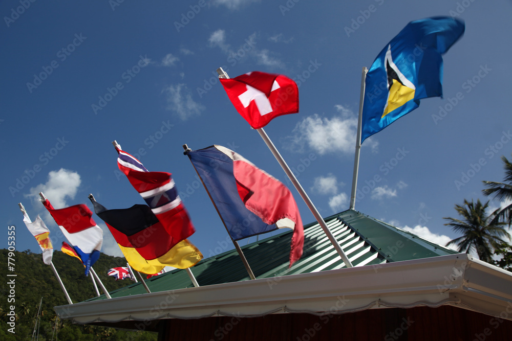 Flags of all Nations Stock Photo | Adobe Stock
