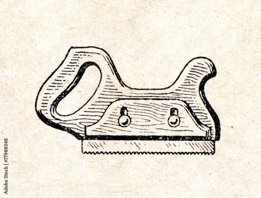 Croze saw - cooperage tool Stock Photo | Adobe Stock