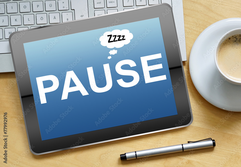 Pause Stock-Foto | Adobe Stock