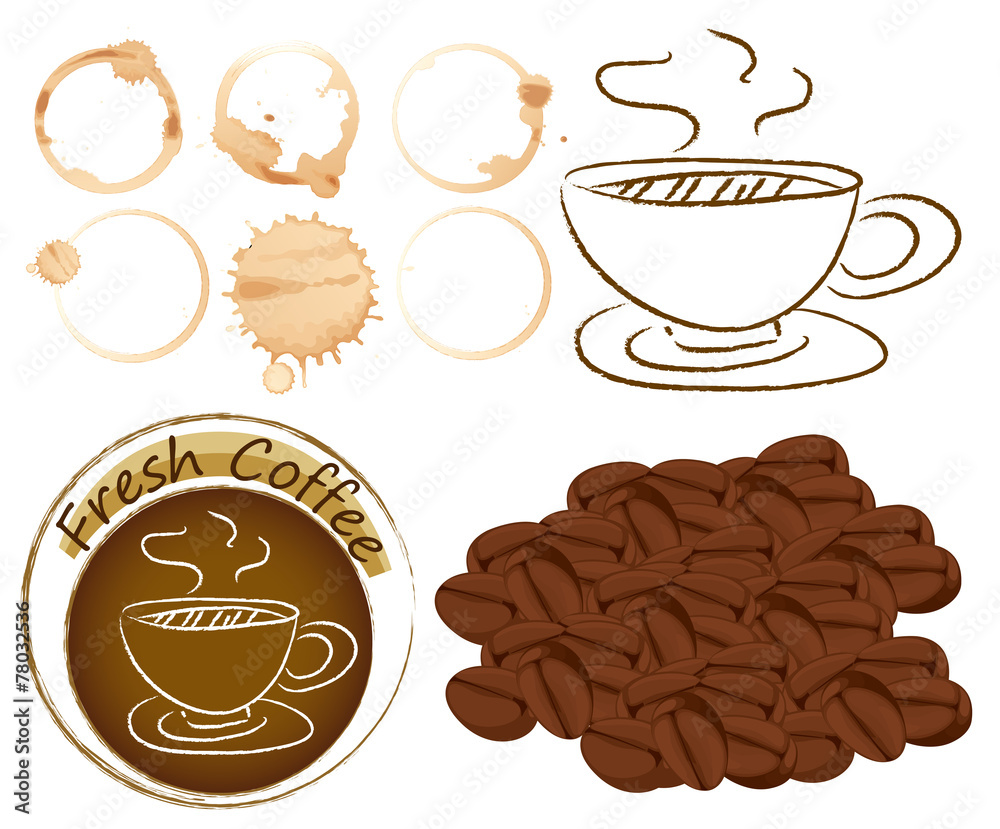 Coffee Stock Vector | Adobe Stock