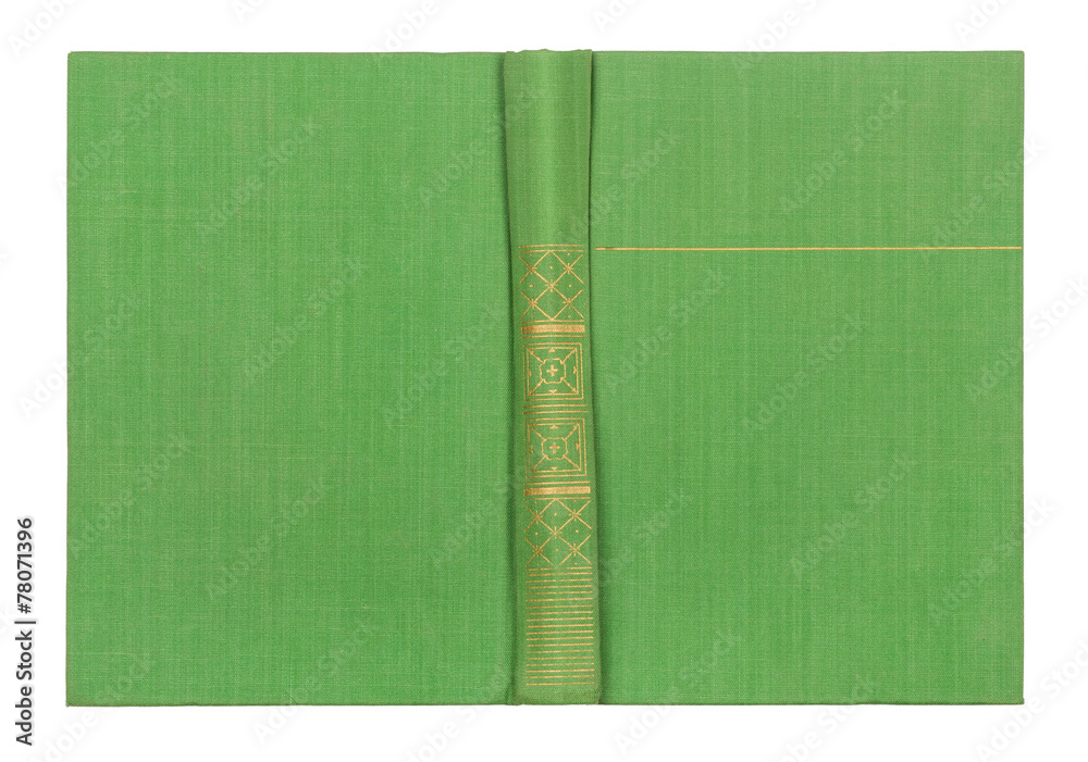 outdoor light green book cover isolated on white background Stock Photo ...