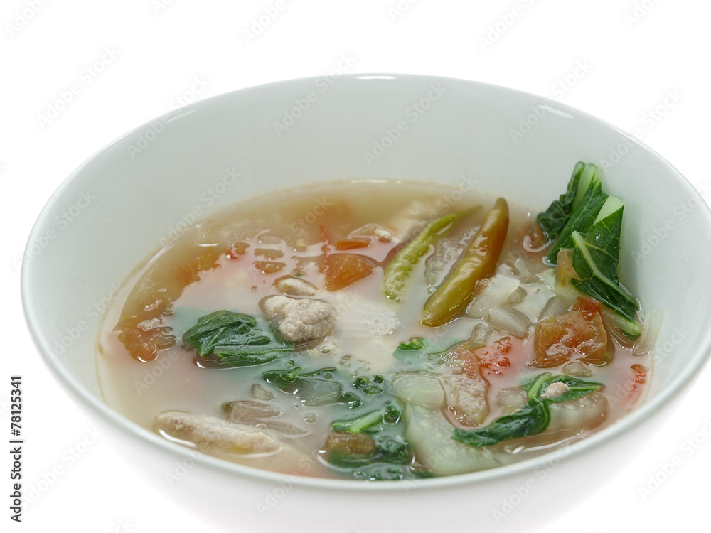 pork sinigang Stock Photo | Adobe Stock
