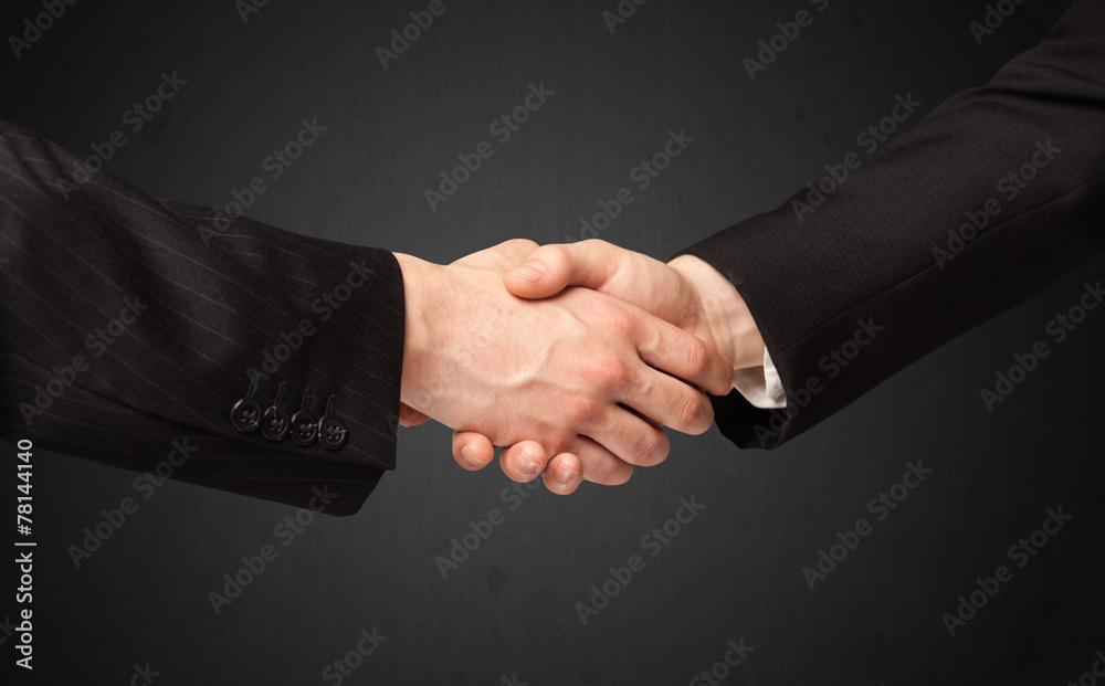 Business handshake Stock-Foto | Adobe Stock