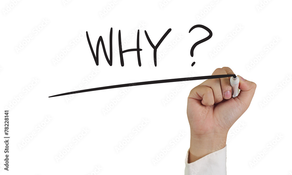 Why Question Stock Photo | Adobe Stock
