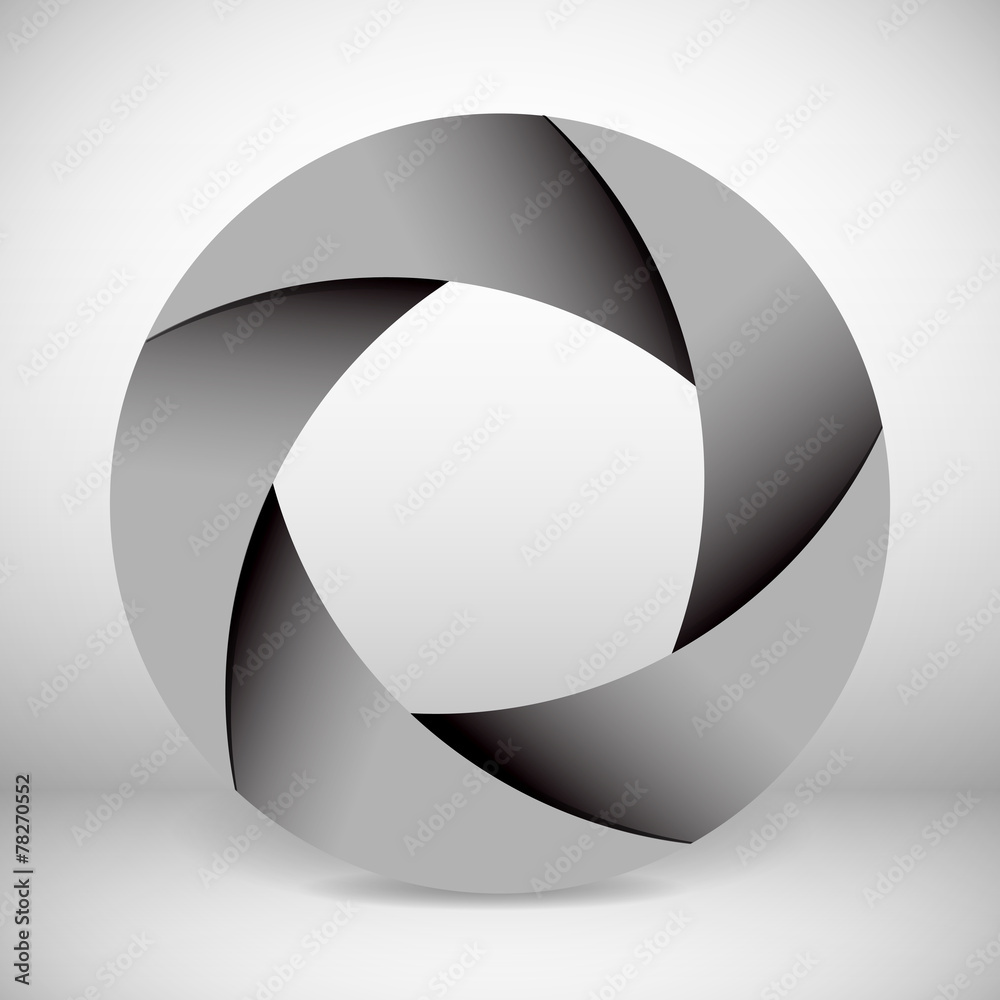 Diaphragm vector illustration Stock Vector | Adobe Stock