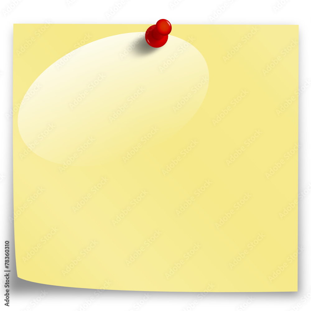 Post-It Stock-Vektorgrafik | Adobe Stock