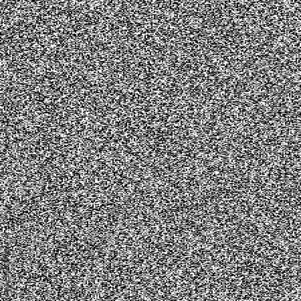 TV noise seamless texture Stock Vector | Adobe Stock