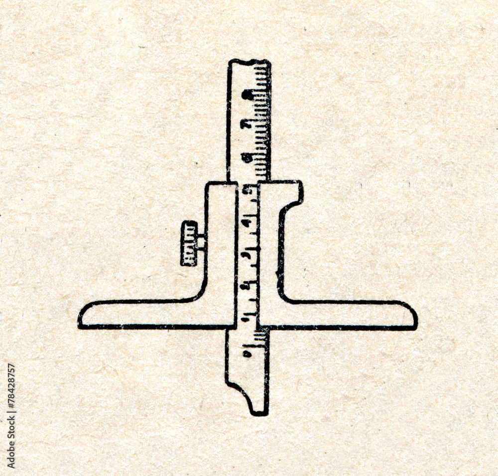Depth gauge Stock Illustration | Adobe Stock