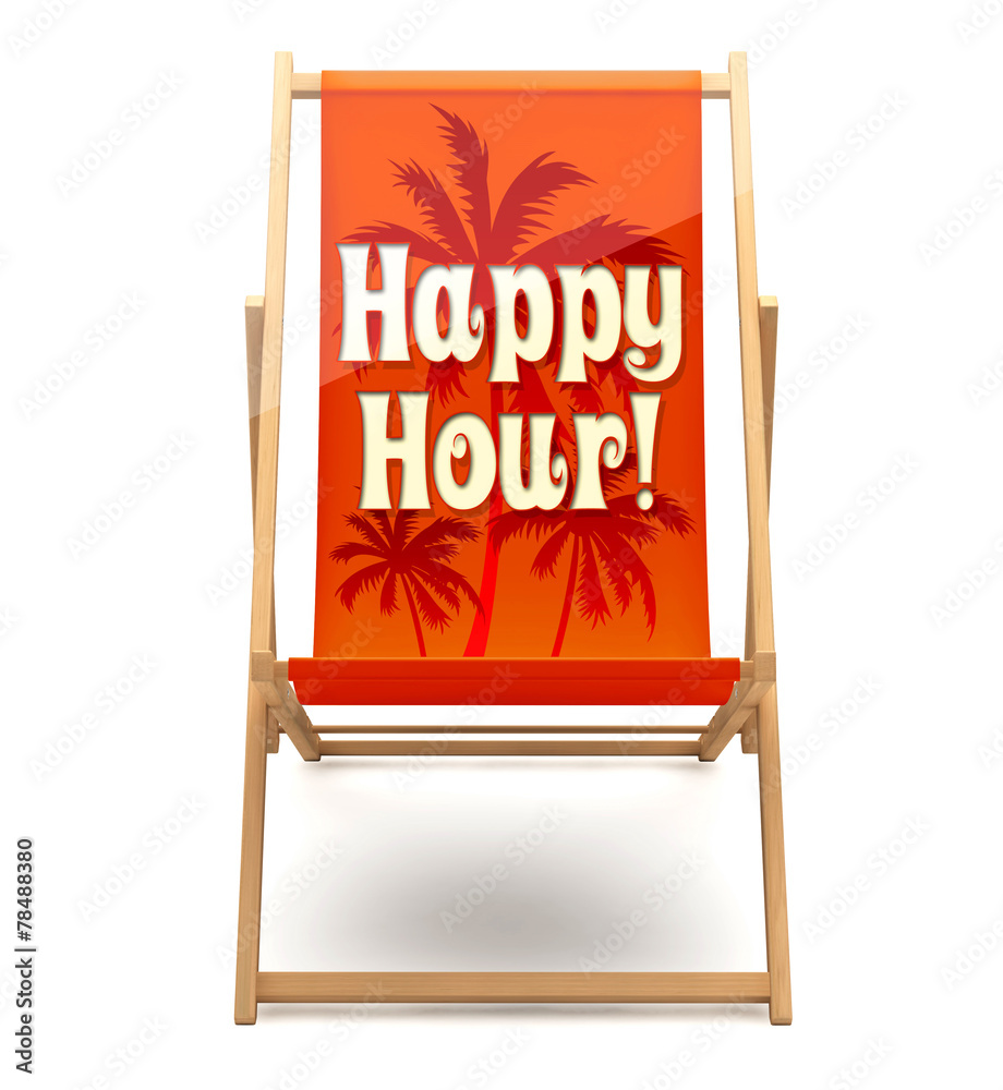 Happy Hour! Stock Illustration | Adobe Stock